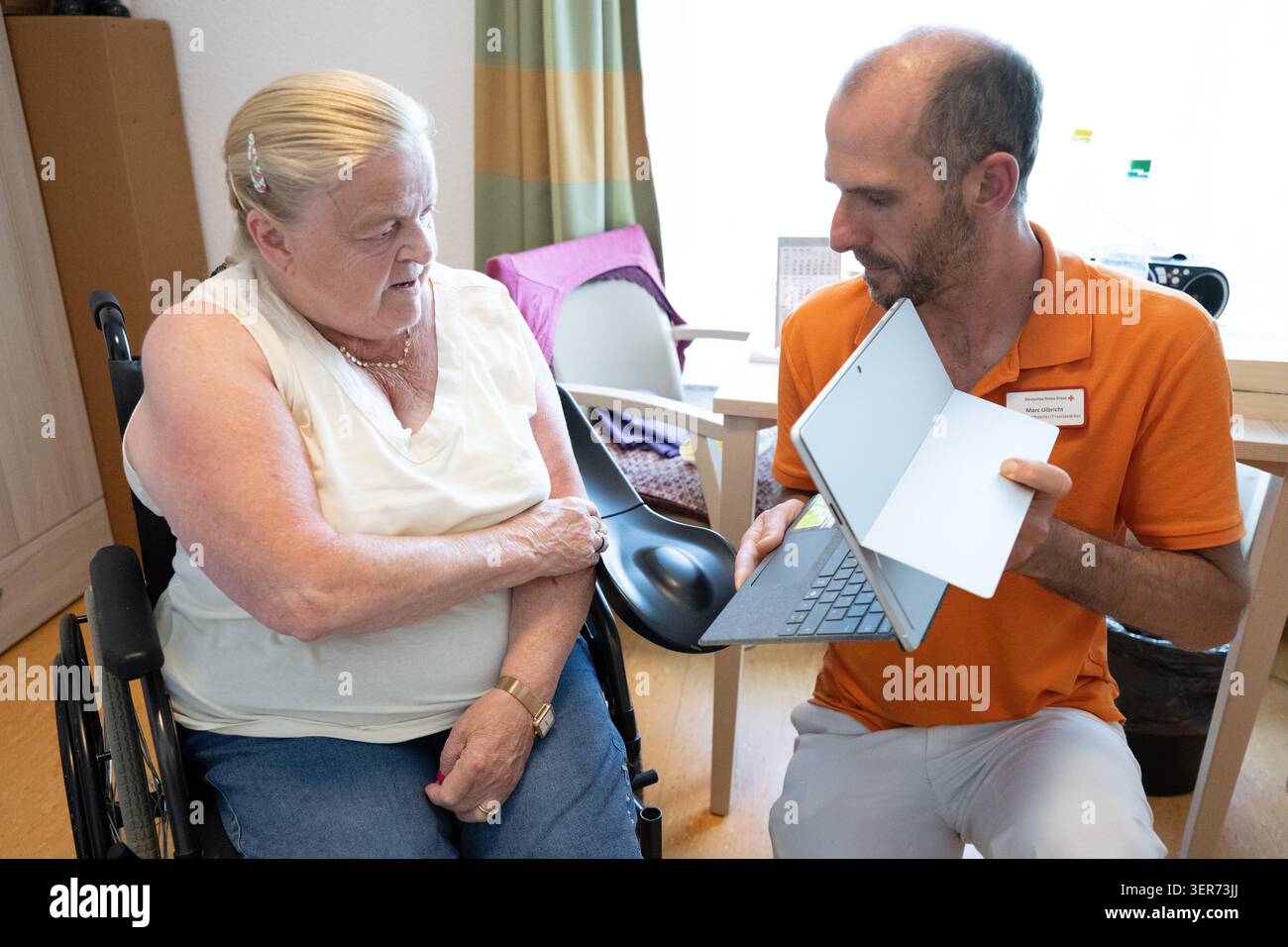 17 June 2026, Saxony, Dresden: Marc Ulbricht, residential unit manager ...