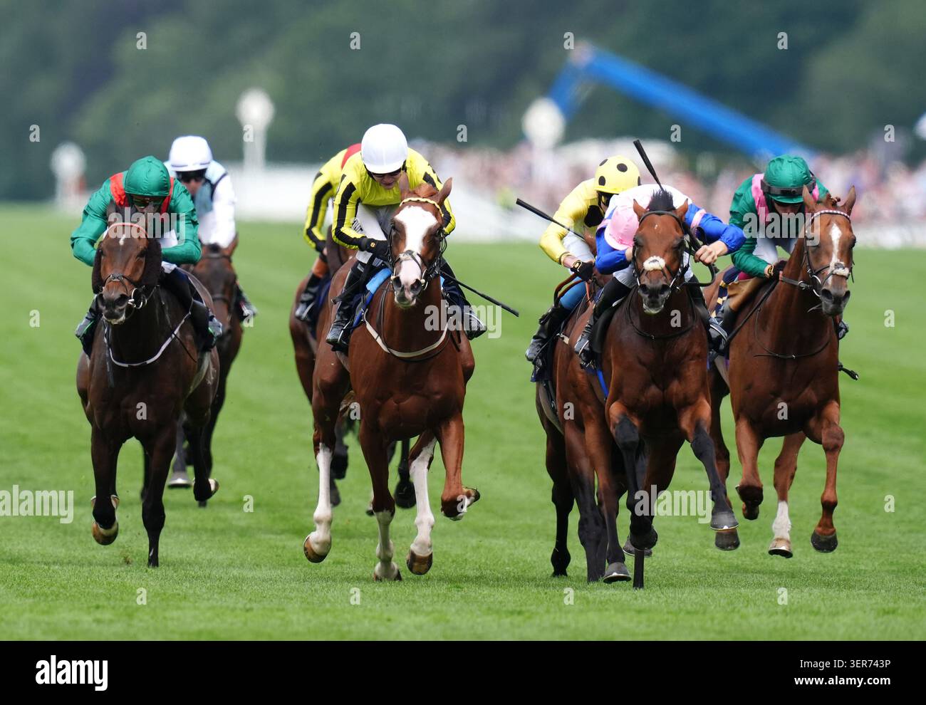 Limestone ridden by Dylan Browne McMonagle (second right) on their way ...