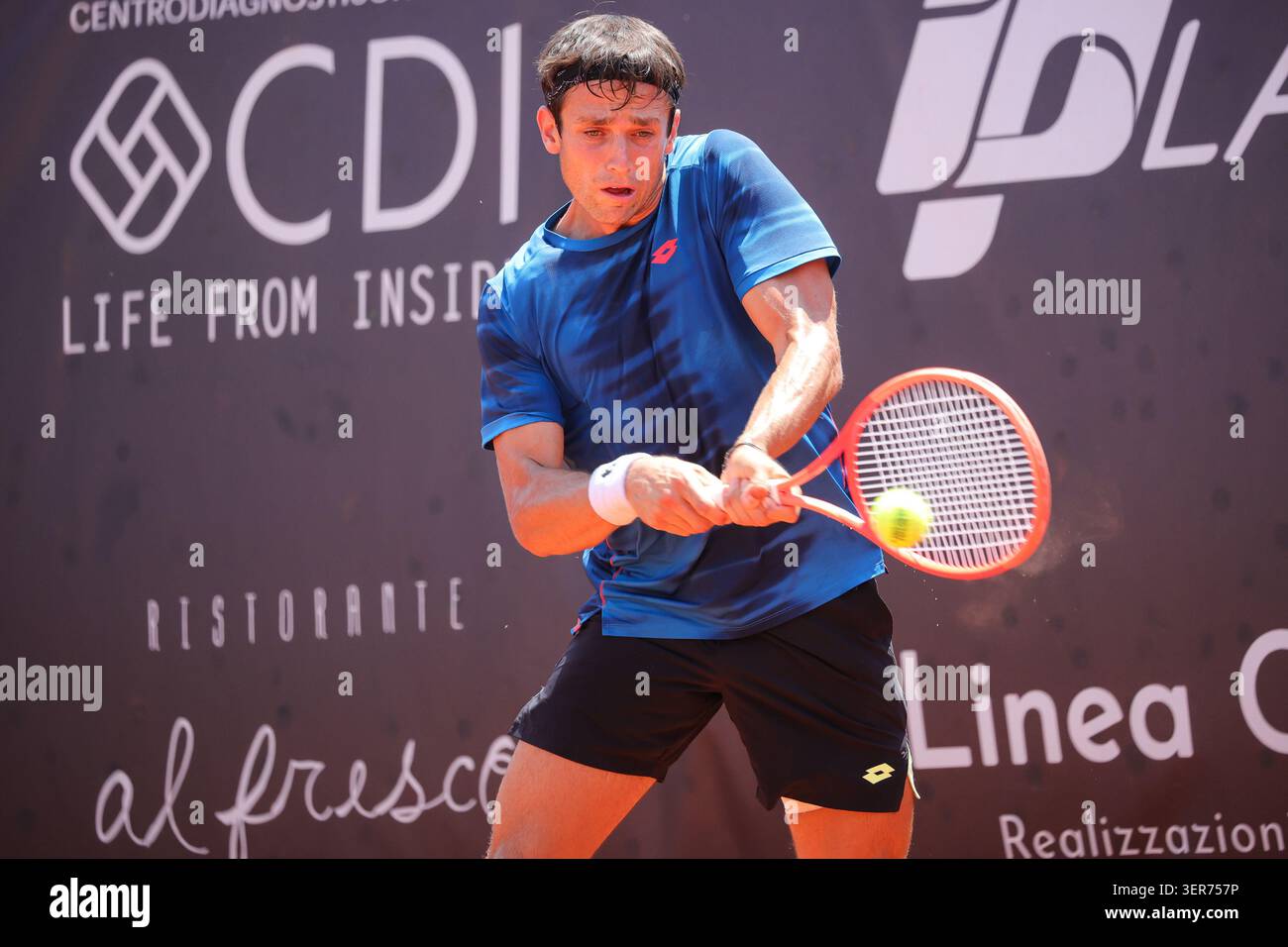 IPA85786748 - Fausto Tabacco (ITA) during the ITF Golarsa Cup Milano ...