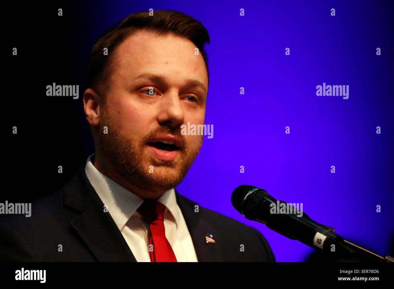 FILE - Gubernatorial candidate State Sen. Garrett Mason, R-Lisbon ...