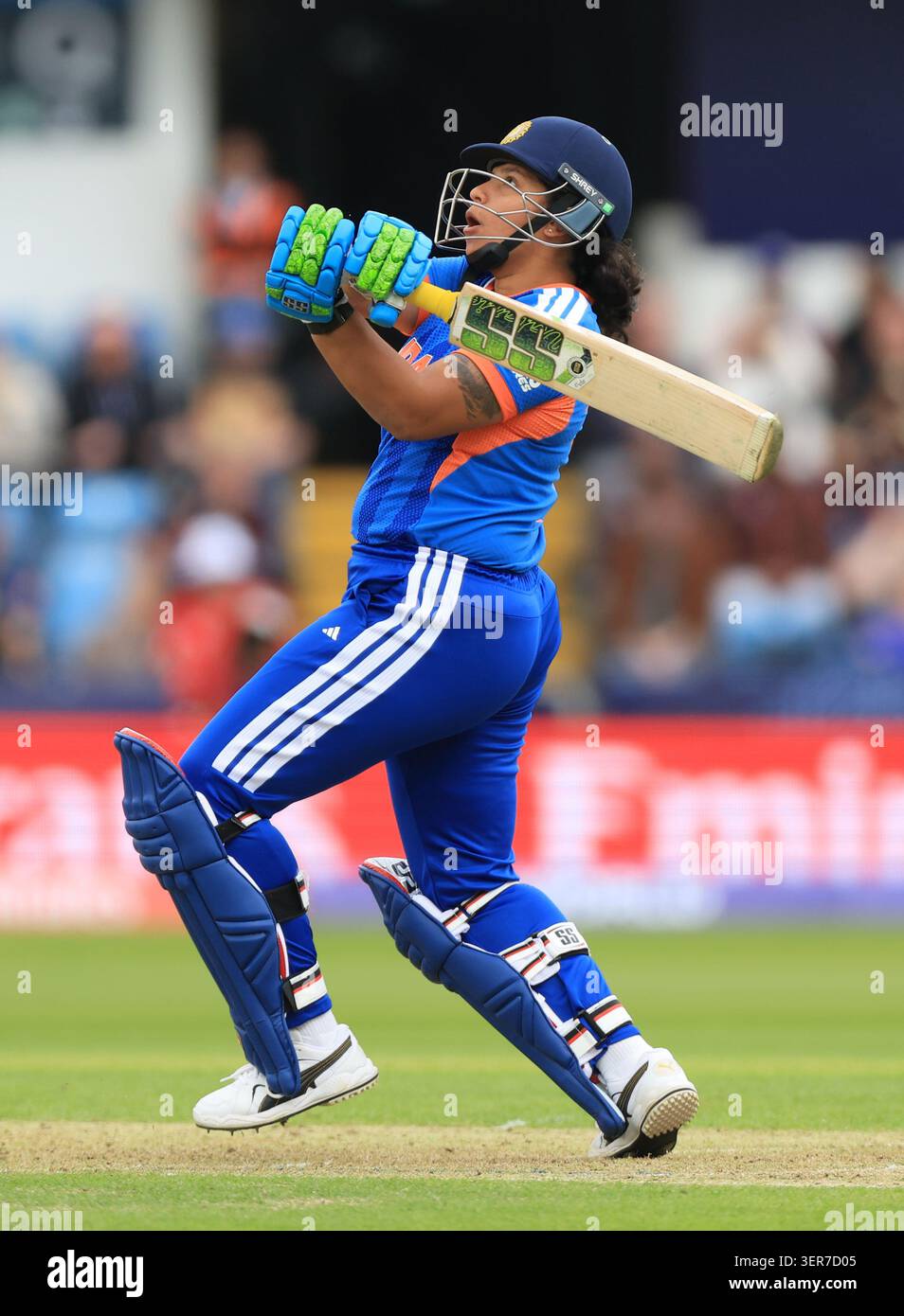 India's Richa Manabendra Ghosh bats during the ICC Women's T20 World ...