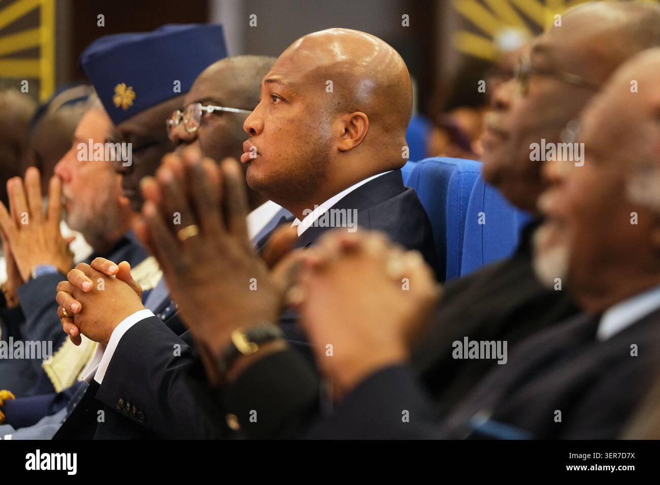 Ghana's Foreign Minister, Samuel Okudzeto Ablakwa, attends the opening ...