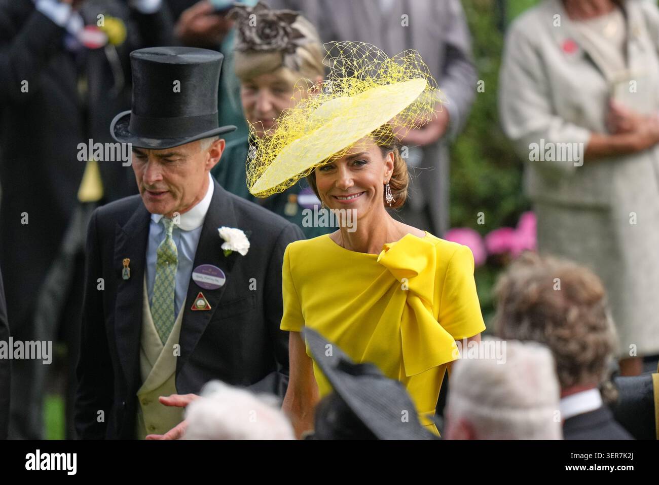 Britain's Kate, Princess of Wales attends the second day of the Royal ...