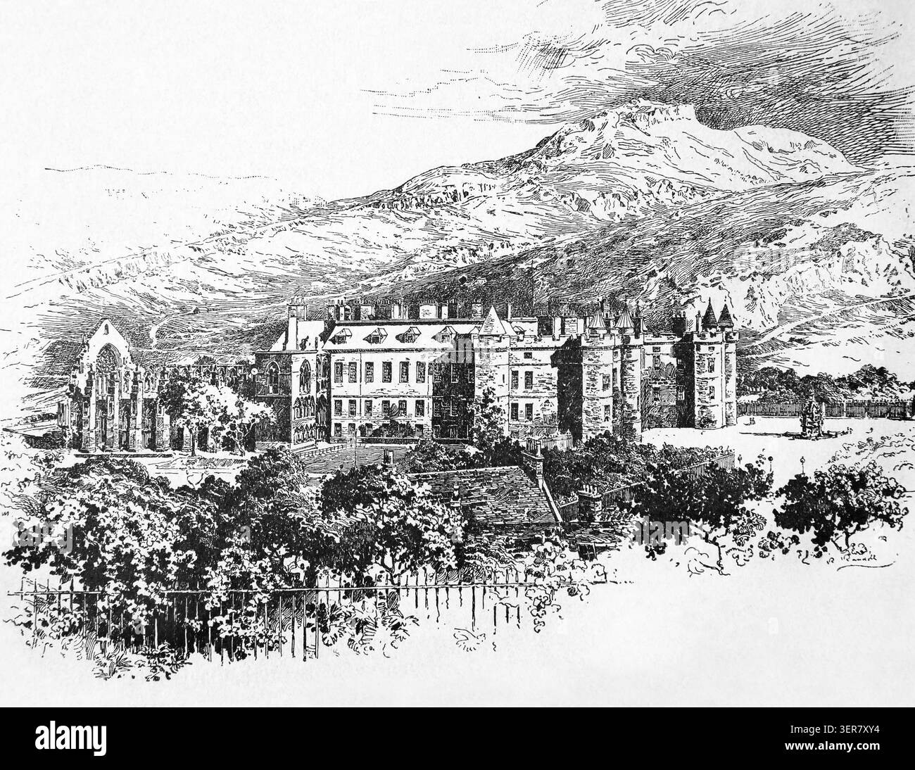 Holyrood Palace Edinburgh Stock Photo - Alamy