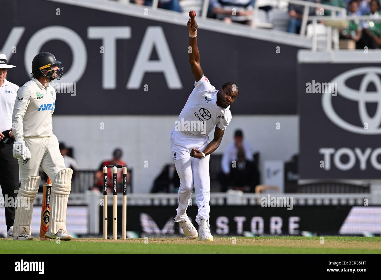 London, England, 17 June 2026 Jofra Archer of England bowling during ...