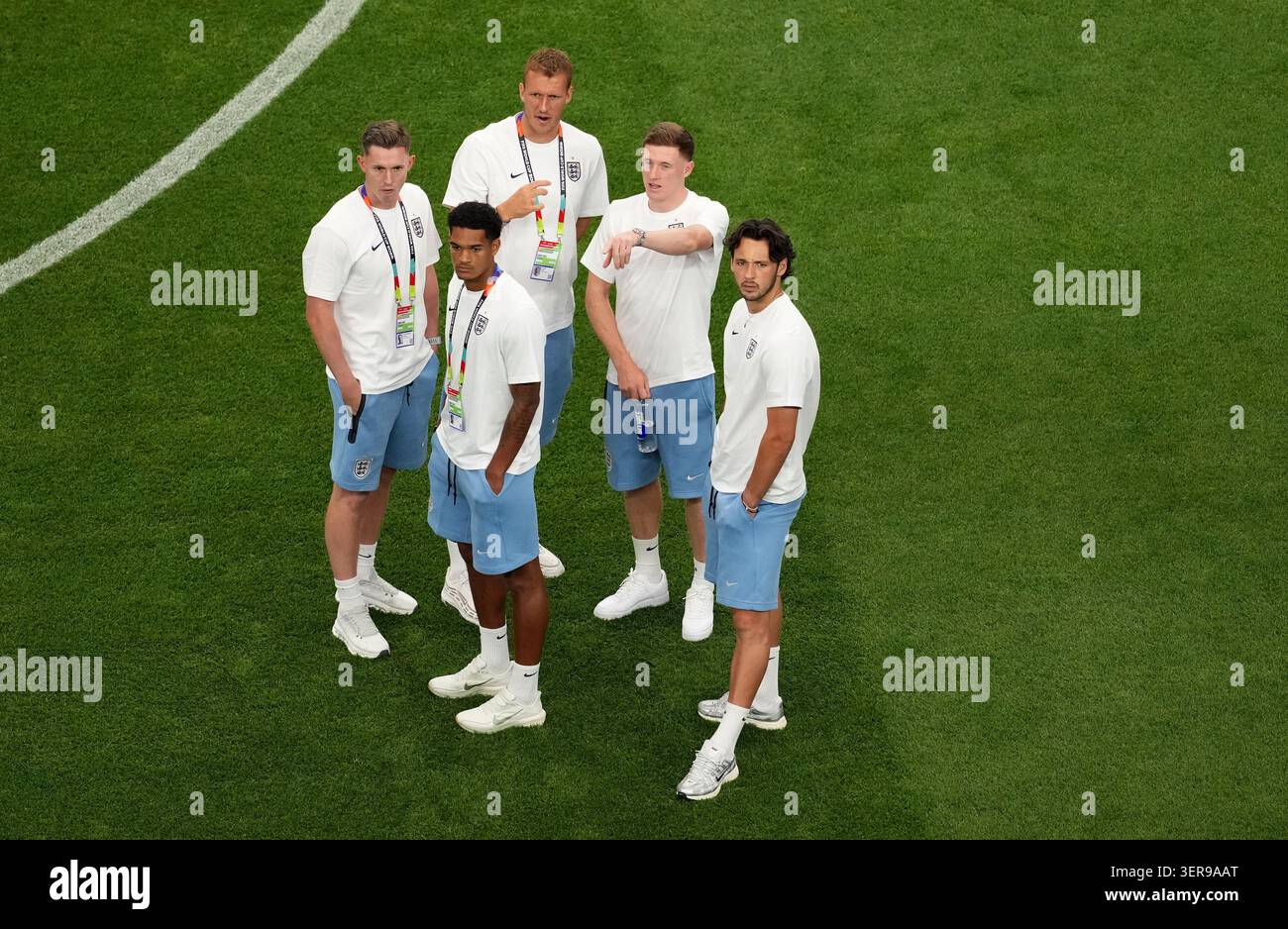 England players including Jarell Quansah, Dean Henderson, Dan Burn ...