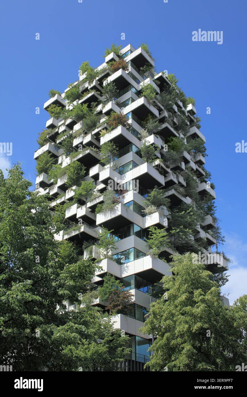 Trudo Vertical Forest / Stefano Boeri Architetti Stock Photo - Alamy
