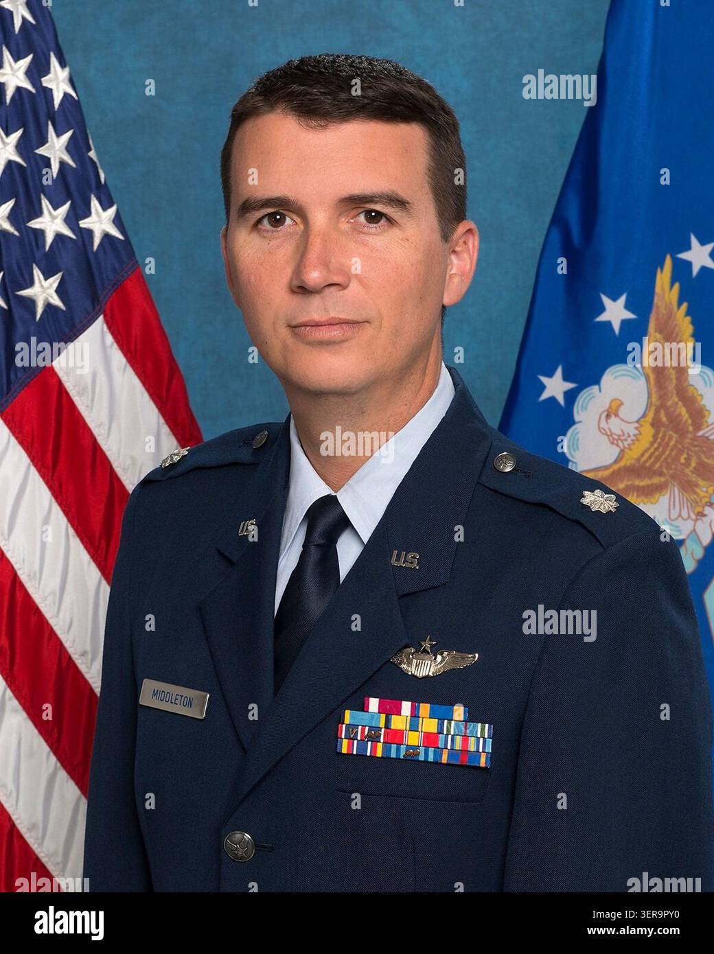 This undated photo provided by the Edwards Air Force Base shows retired ...