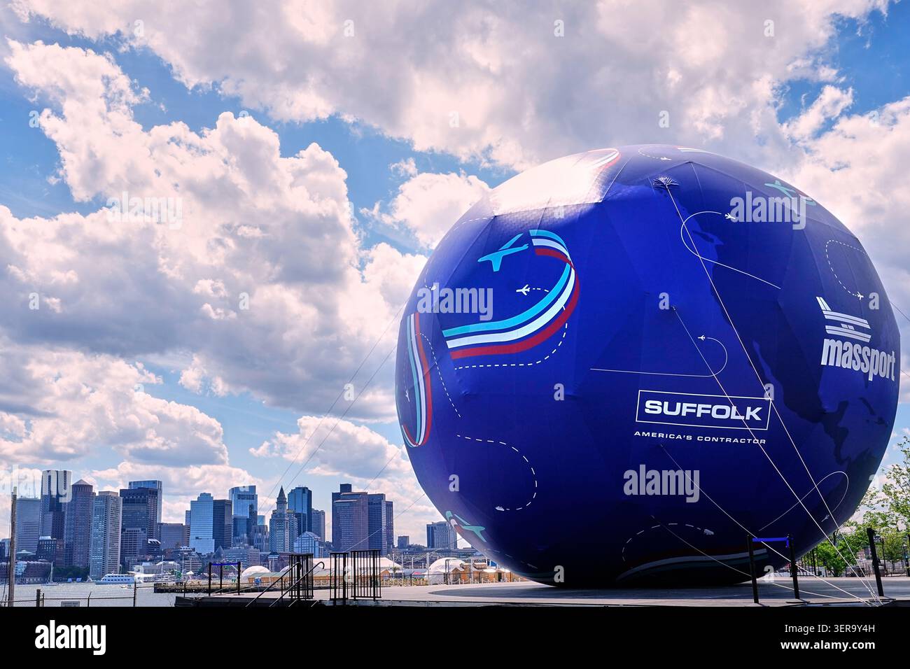 The world's largest soccer ball, according to the Guinness World ...