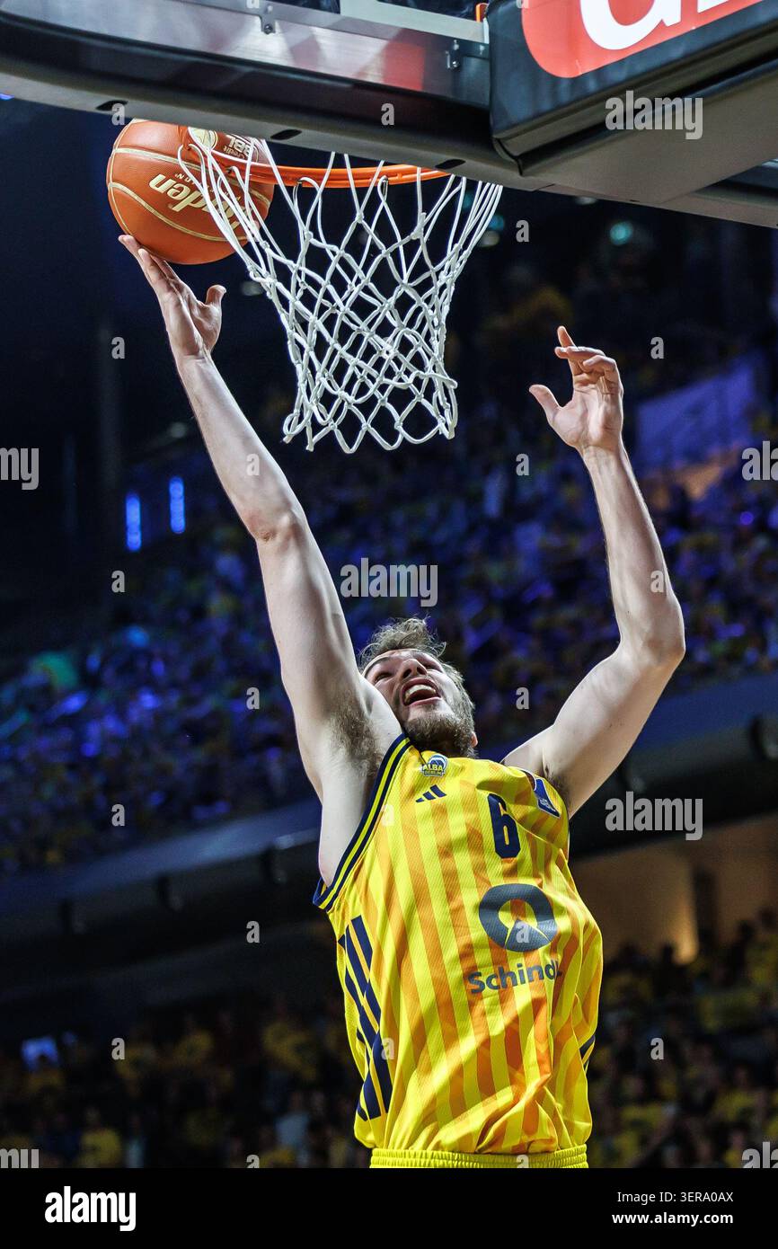 17 June 2026, Berlin: Men's Basketball: Bundesliga, Alba Berlin vs. FC ...