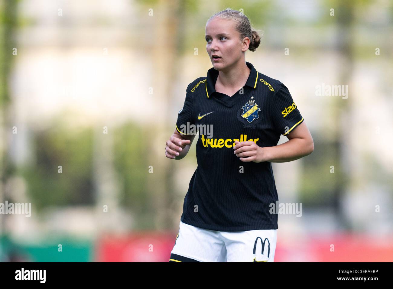 STOCKHOLM, SWEDEN - JUNE 17: Maja Jernström of AIK during the OBOS ...