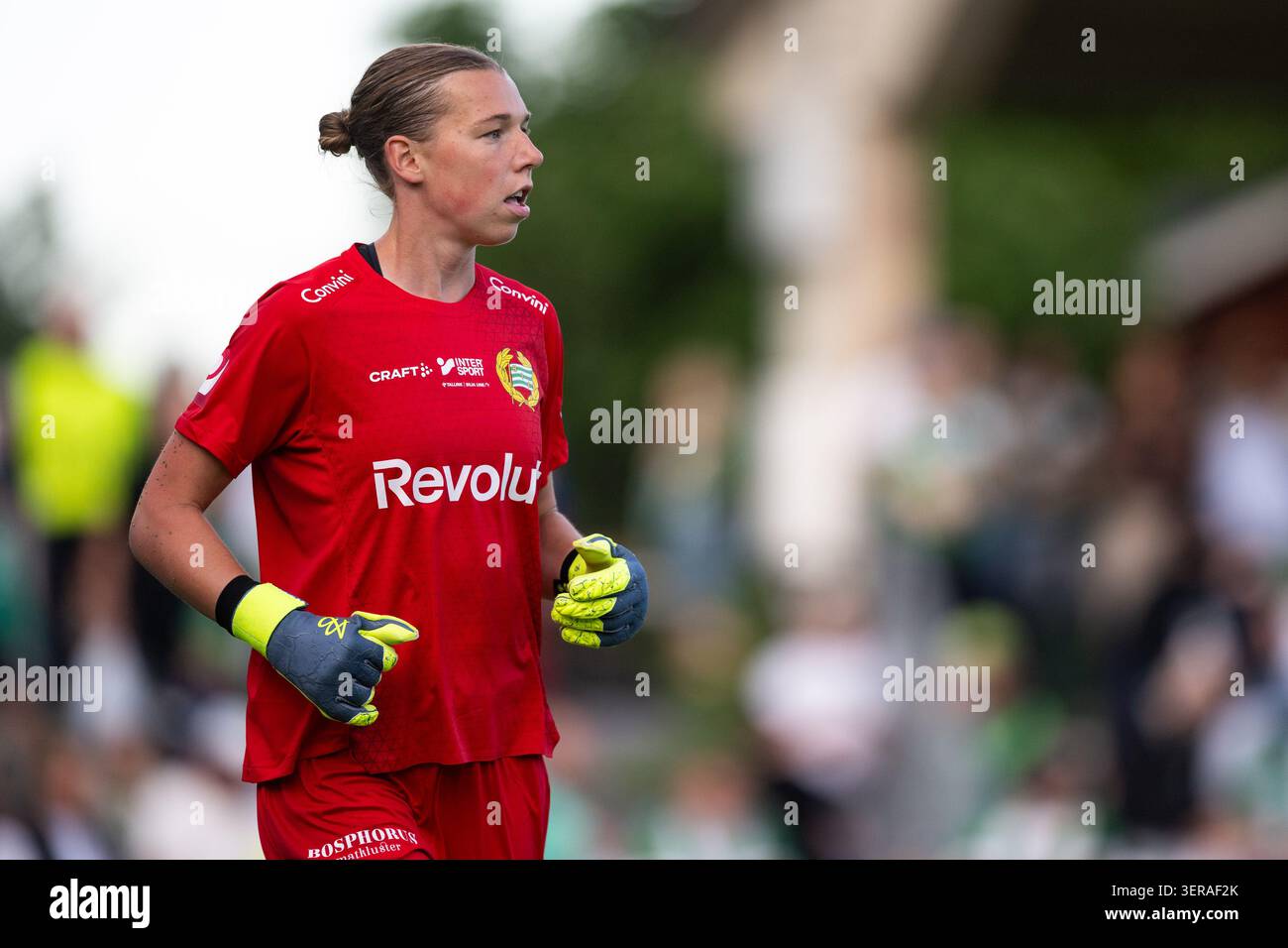 STOCKHOLM, SWEDEN - JUNE 17: Melina Lock of Hammarby during the OBOS ...