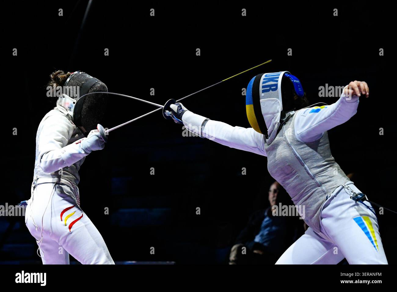 Olga SOPIT of Ukraine against Maria MARINO of Spain during 2026 ...