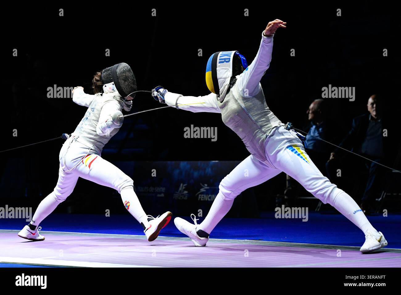 Olga SOPIT of Ukraine against Maria MARINO of Spain during 2026 ...