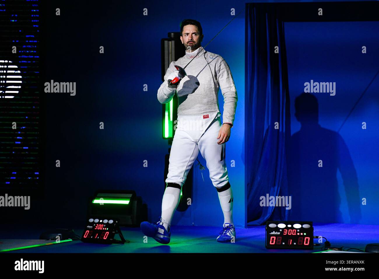 Matyas SZABO of Germany during 2026 European Fencing Championships ...