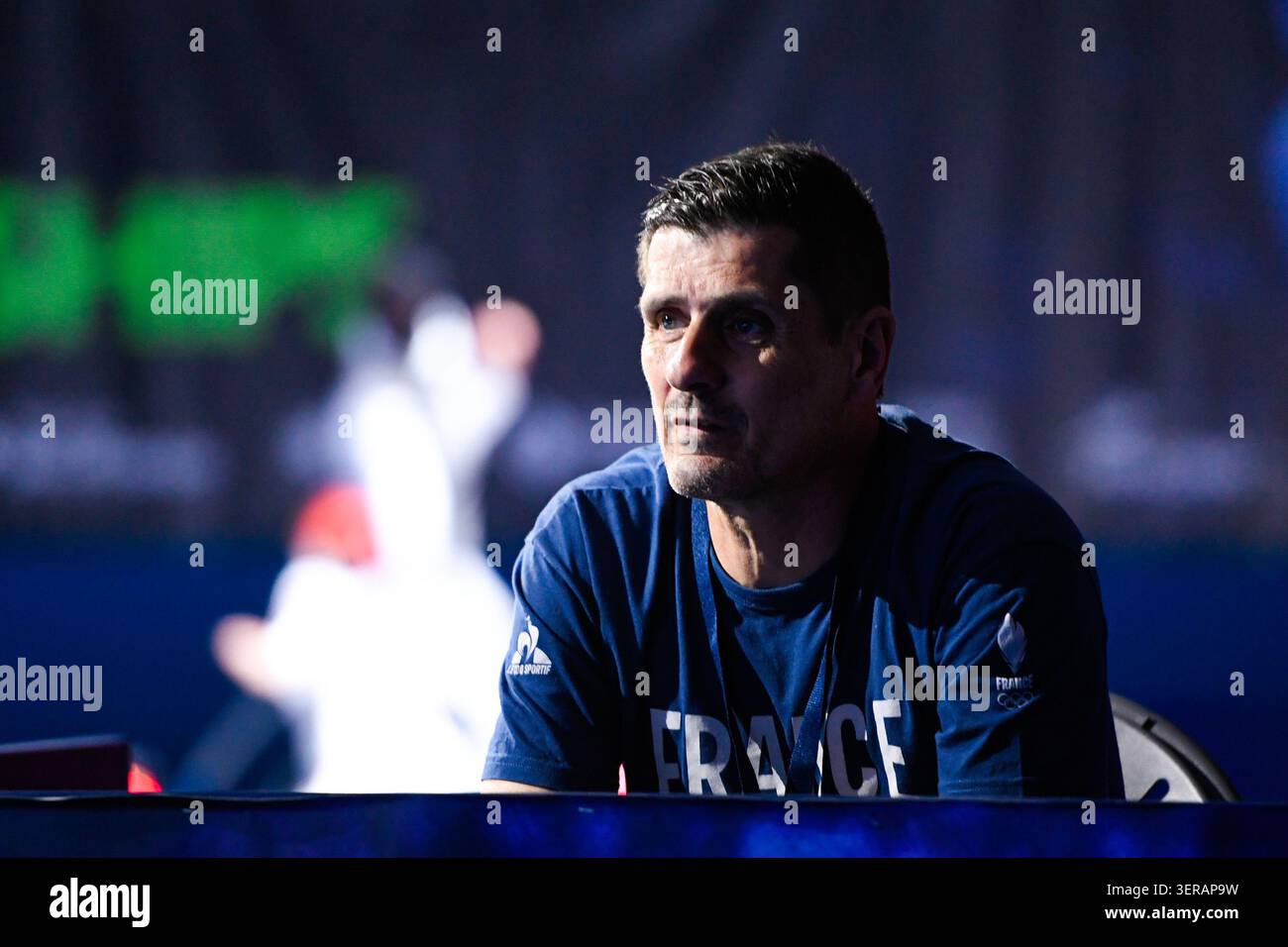 Emeric CLOS head coach of foil team of France during 2026 European ...