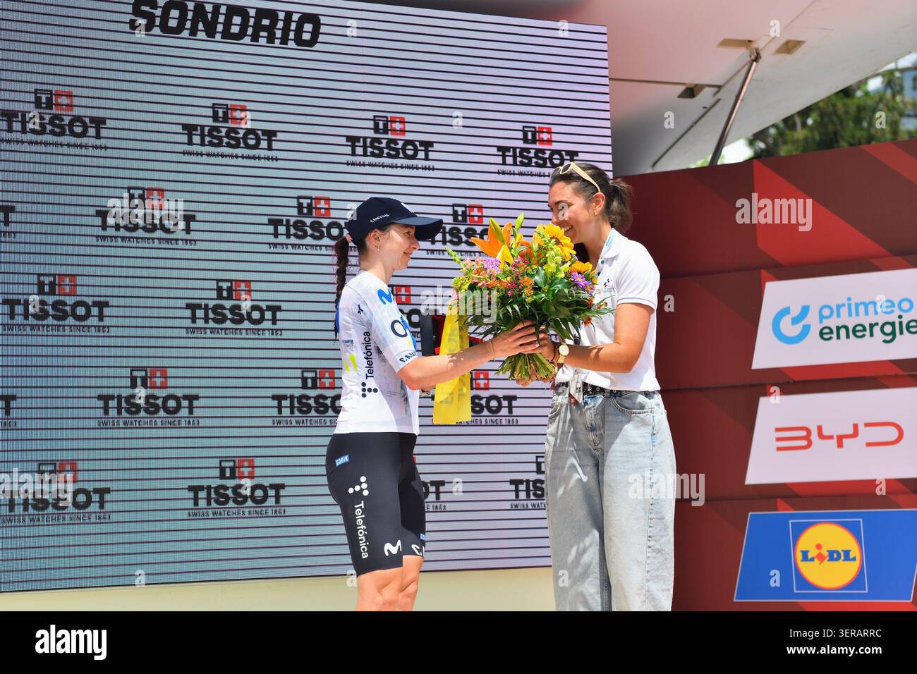 IPA85800473 - Liane Lippert (GER/Team Movistar) during the Tour de ...