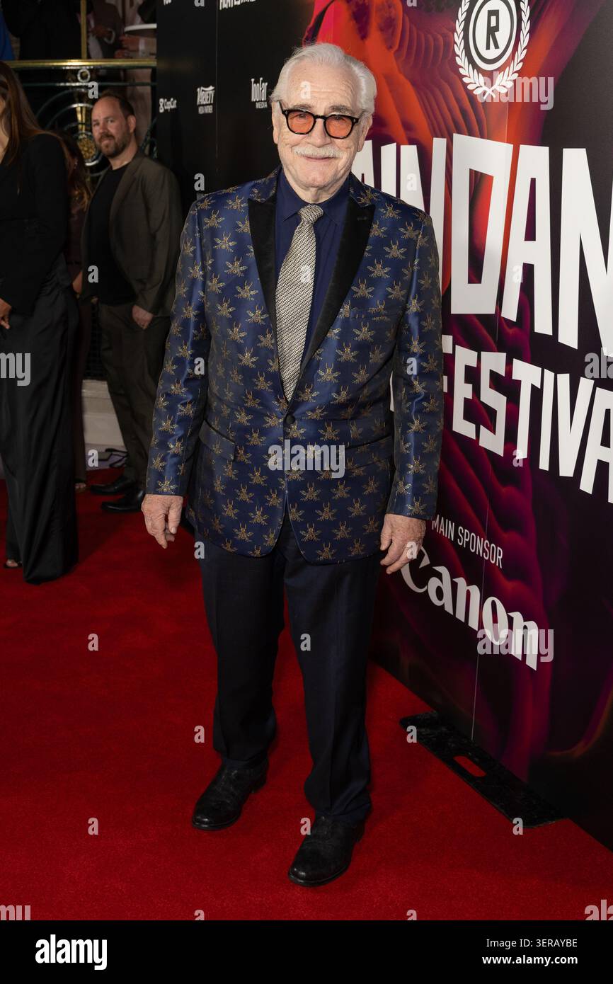 Succession Star, Brian Cox receives the Raindance Icon Award at the ...