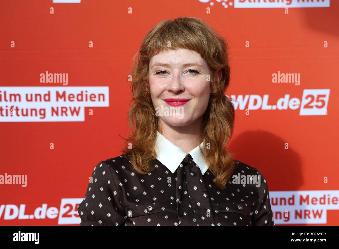 Sarah Bauerett attends the Film and Media Foundation NRW summer party ...