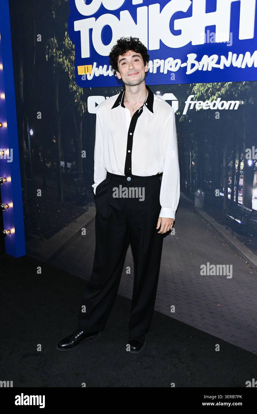 Julian Shapiro-Barnum attending the exclusive red carpet premiere of ...