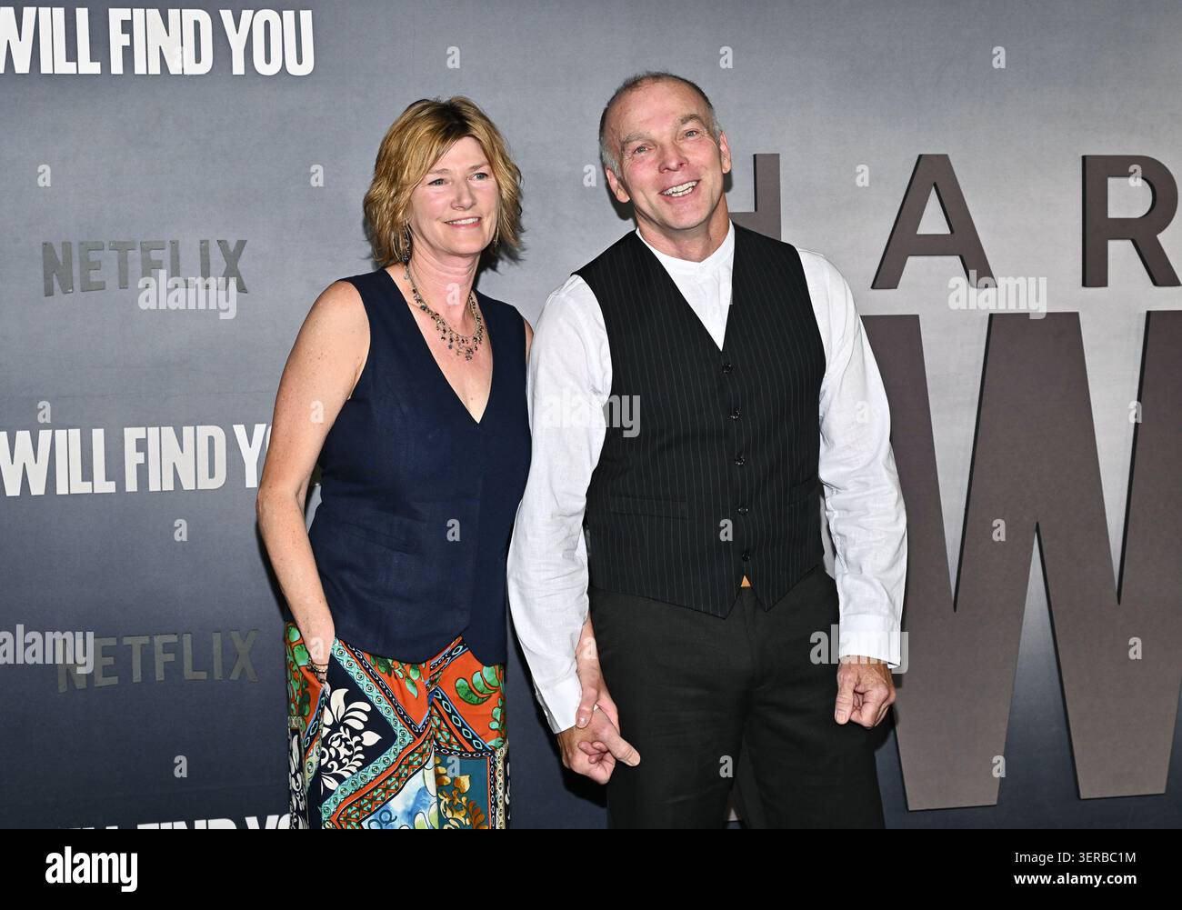 Hugh Thompson attends the Netflix series premiere of Harlan Coben's "I ...