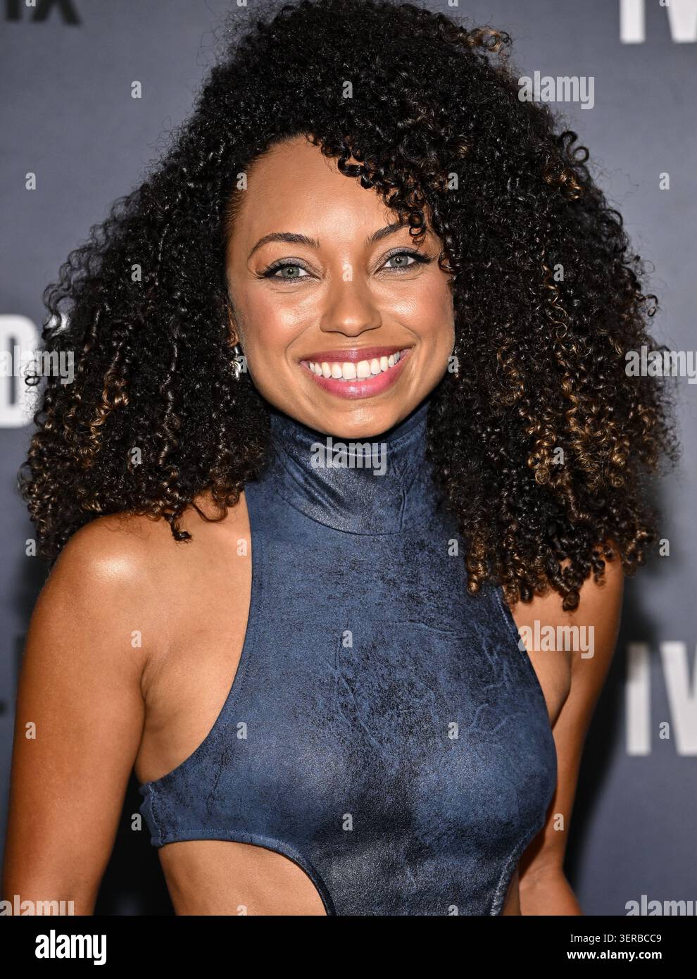 Logan Browning attends the Netflix series premiere of Harlan Coben's "I ...