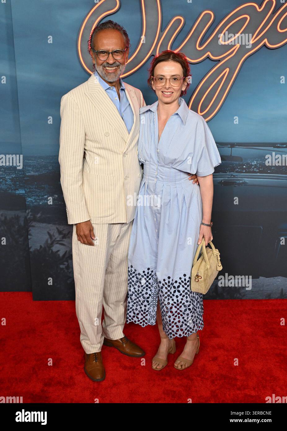 Bernard White and Jackie Katzman arriving to Apple TV’s “Sugar’ Season ...
