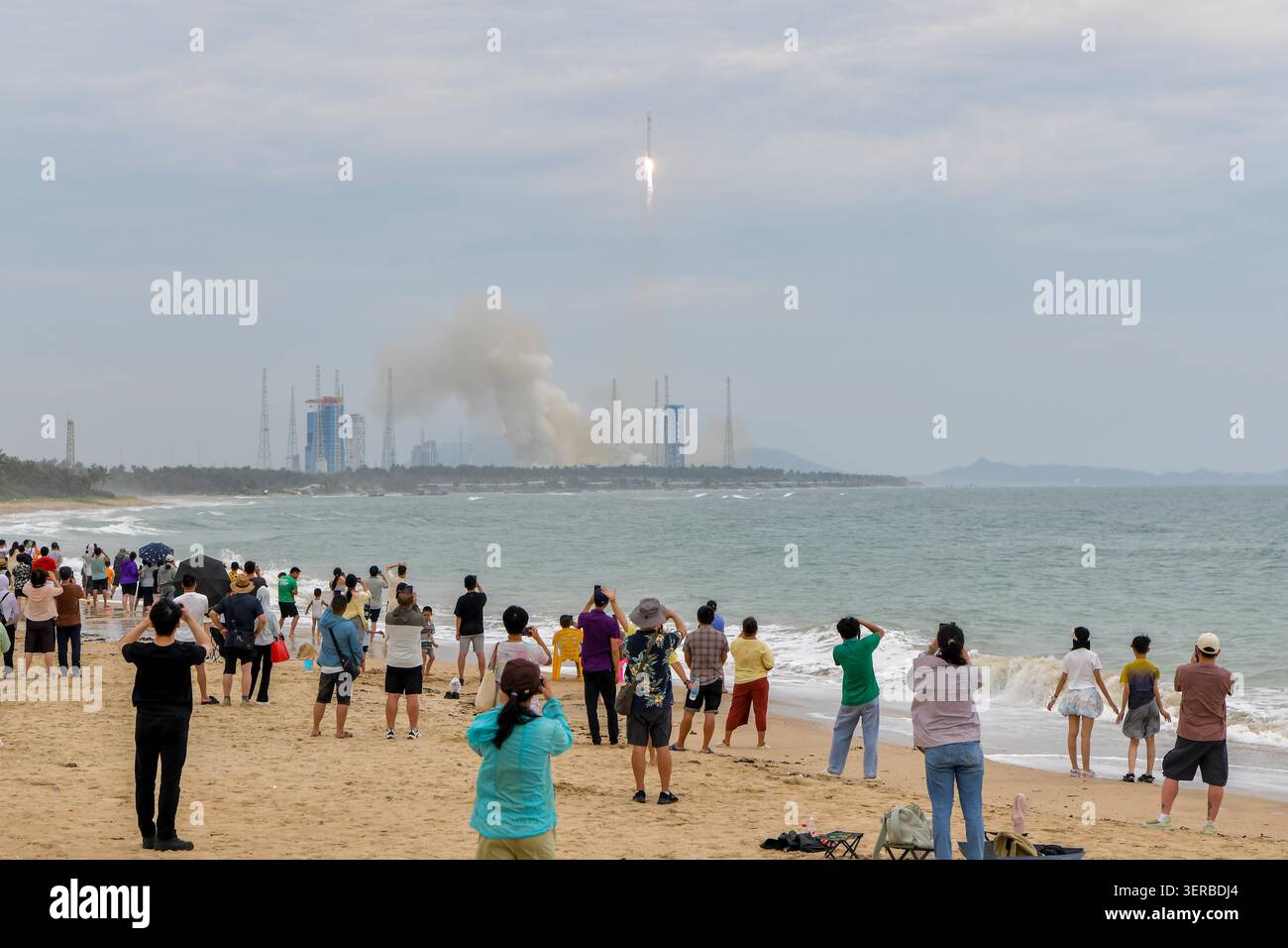 **CHINESE MAINLAND, HONG KONG, MACAU AND TAIWAN OUT**Spectators watch ...