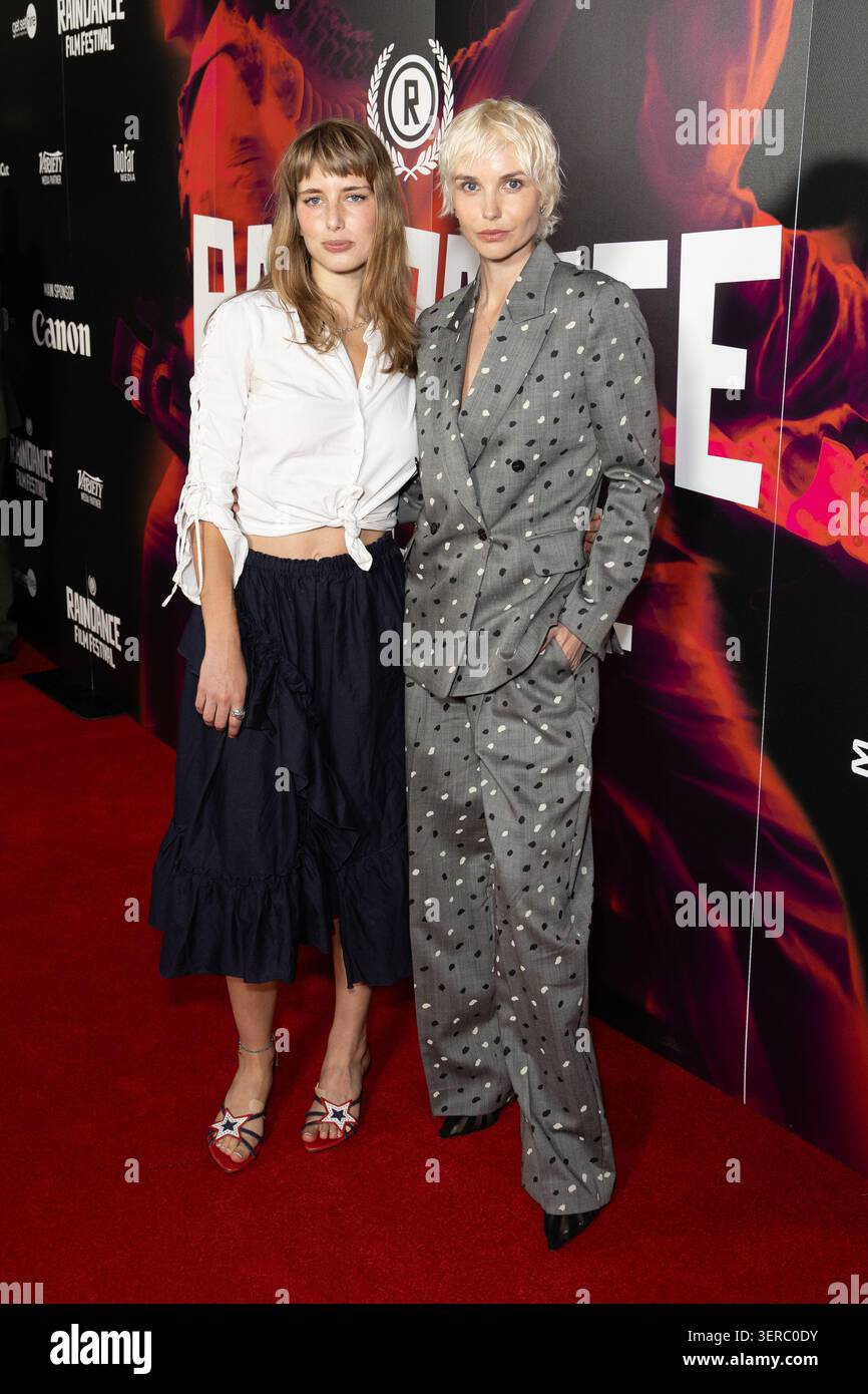 Zoe Brough and Joanna Vanderham attend the Raindance Film Festival 2026 ...