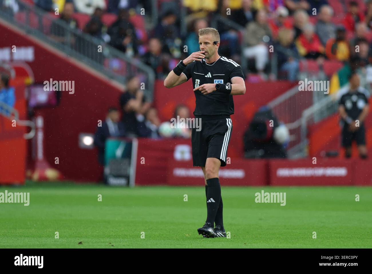 Toronto, Canada - 17 June: referee Glenn Nyberg gestures during the ...