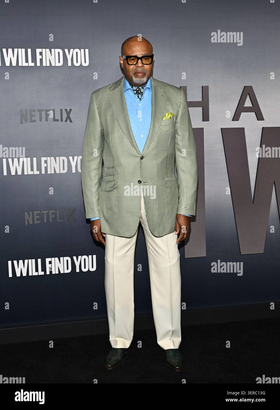 Chi McBride attends the Netflix series premiere of Harlan Coben's "I ...