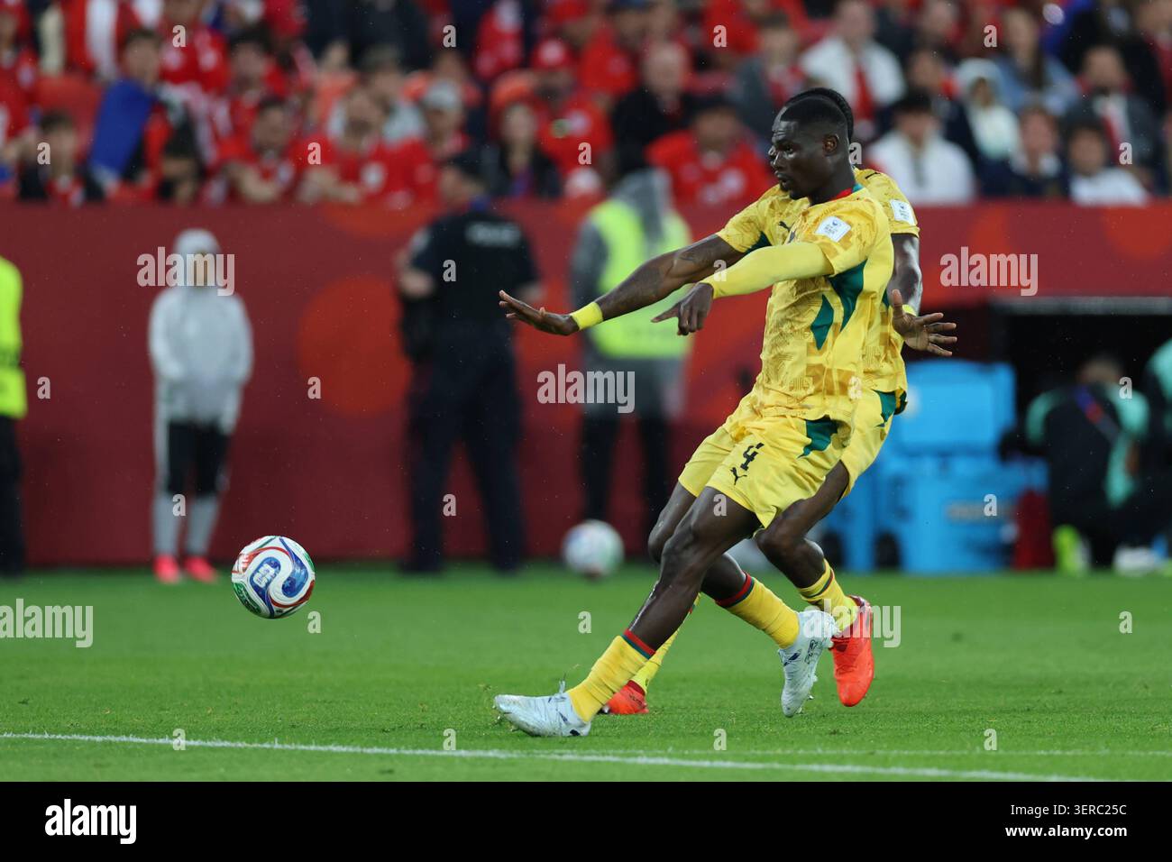 Toronto, Canada - 17 June: Abdul Mumin 4 of Ghana gestures during the ...