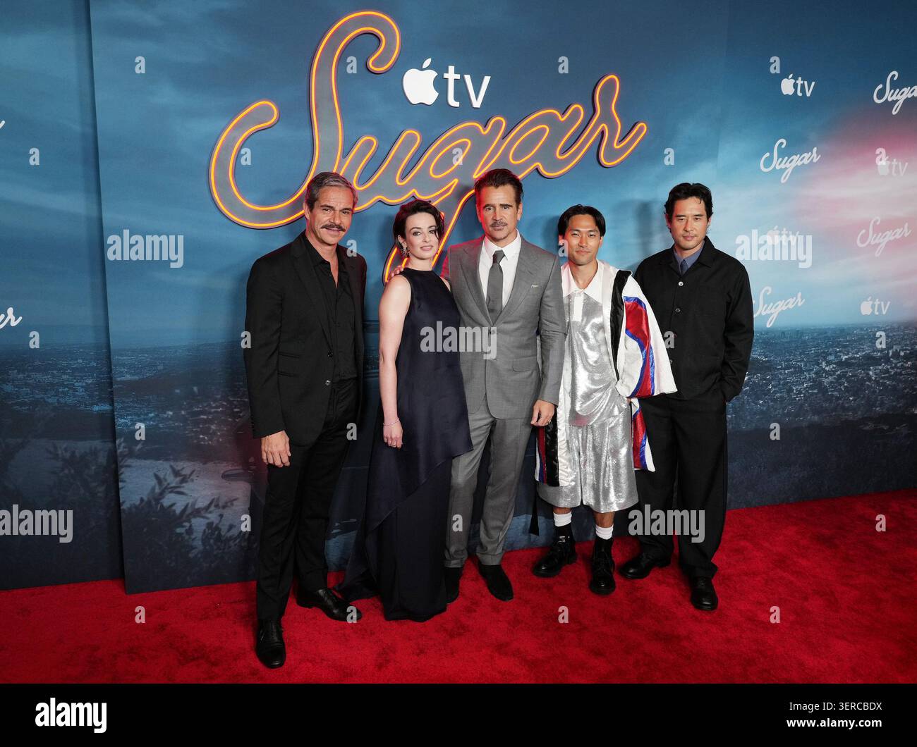 (L-R) SUGAR Cast - Tony Dalton, Laura Donnelly, Colin Farrell, Jin Ha ...