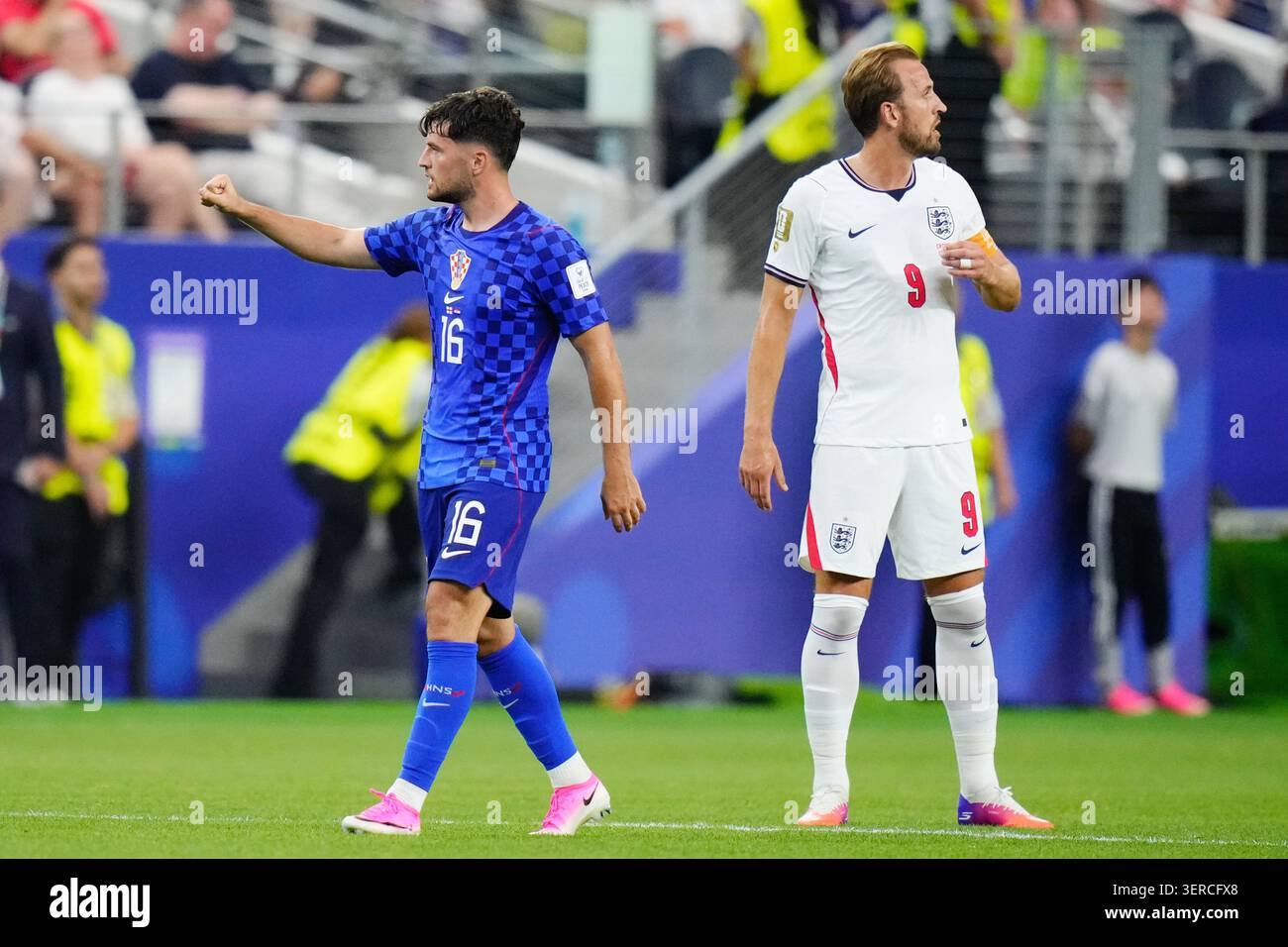 IPA85807278 - Martin Baturina of Croatia celebrates a goal during the ...