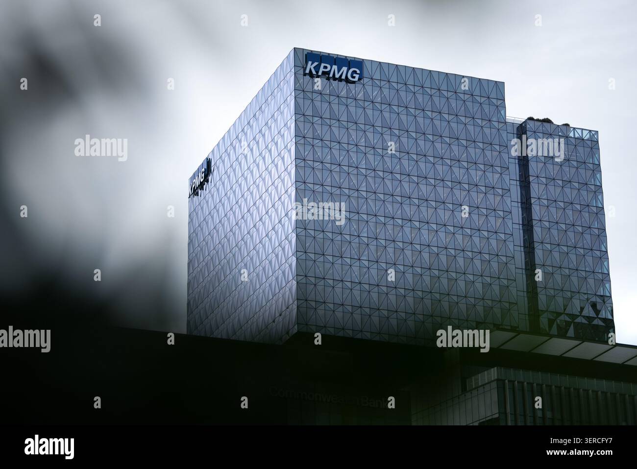 KPMG signage is seen in Melbourne, Thursday, June 18, 2026. (AAP Image ...