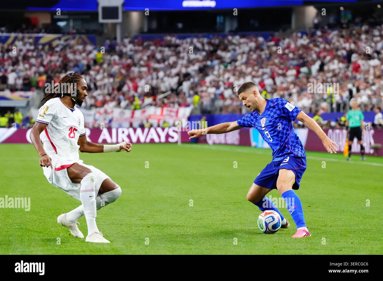 IPA85807357 - Andrej Kramaric of Croatia and Djed Spence of England ...