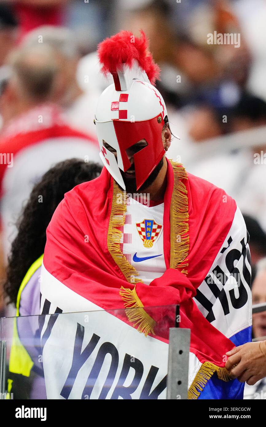 IPA85807362 - Supporter, fan of Croatia during the FIFA World Cup 2026 ...