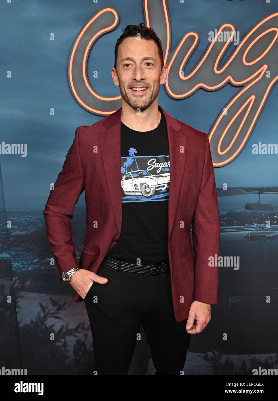 Bodhi Rader arriving to Apple TV’s “Sugar’ Season 2 premiere held at ...