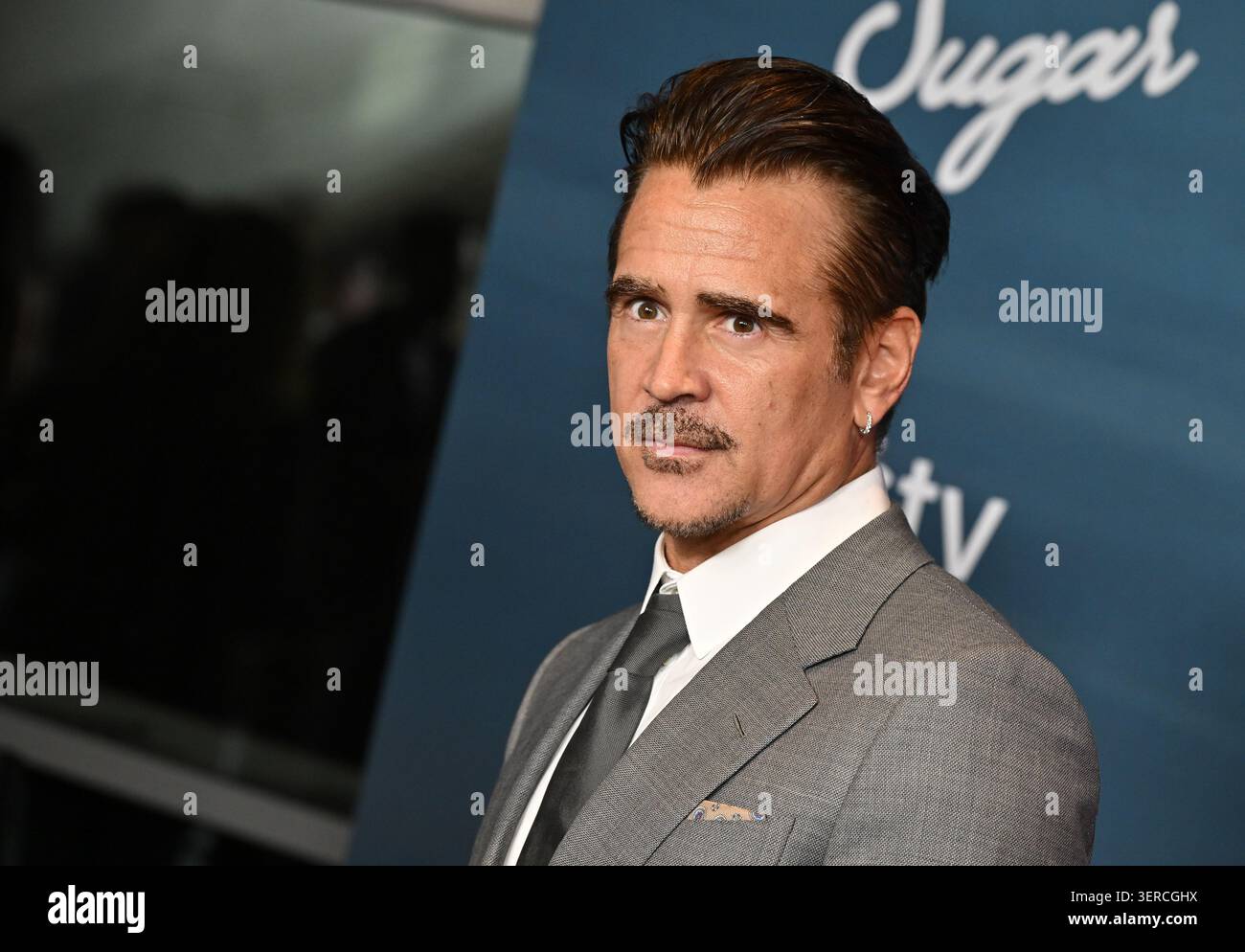 Colin Farrell arriving to Apple TV’s “Sugar’ Season 2 premiere held at ...