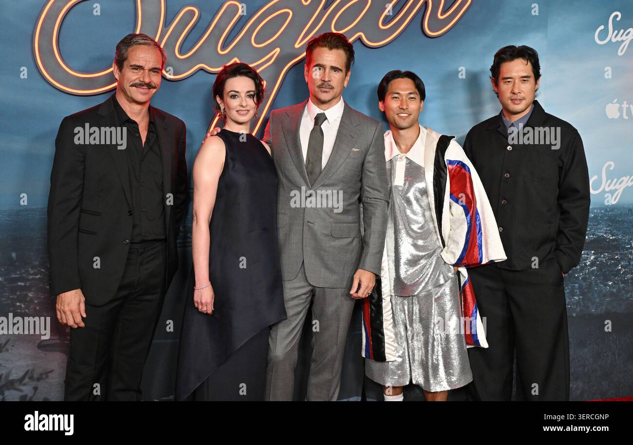 Tony Dalton, Laura Donnelly, Colin Farrell, Jin Ha and Raymond Lee ...