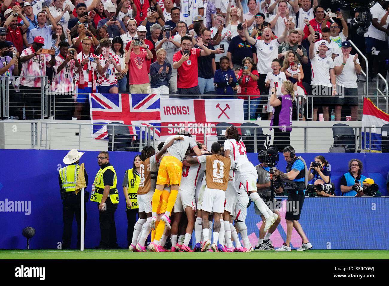 IPA85807419 - Marcus Rashford of England celebrates a goal with ...