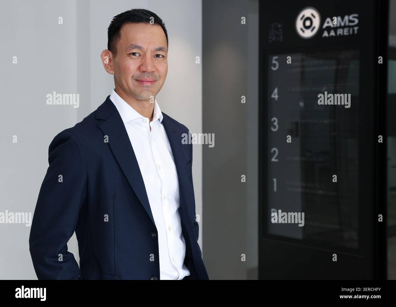 Russell Ng, CEO of Aims Apac Reit's manager, 13 May 2026 (Singapore ...