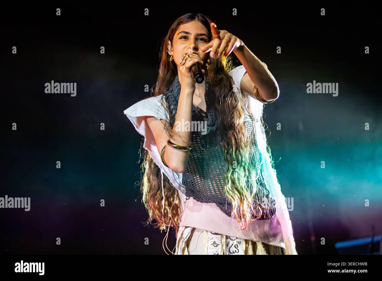 Milan Italy. 17 jun 2026. The Palestinian-Italian singer-songwriter ...