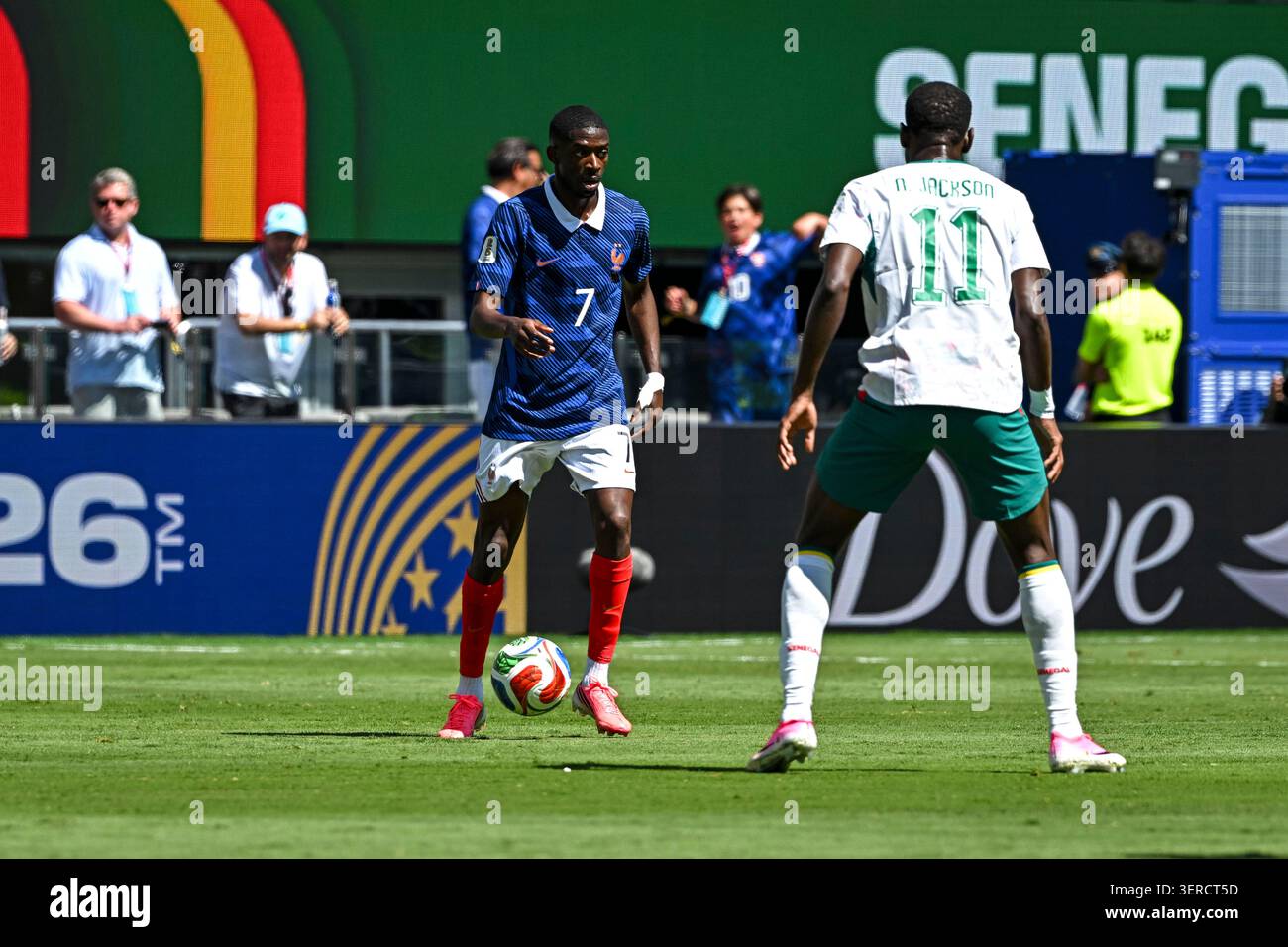 France's Ousmane DEMBELE during the FIFA World Cup 2026, Group I match ...