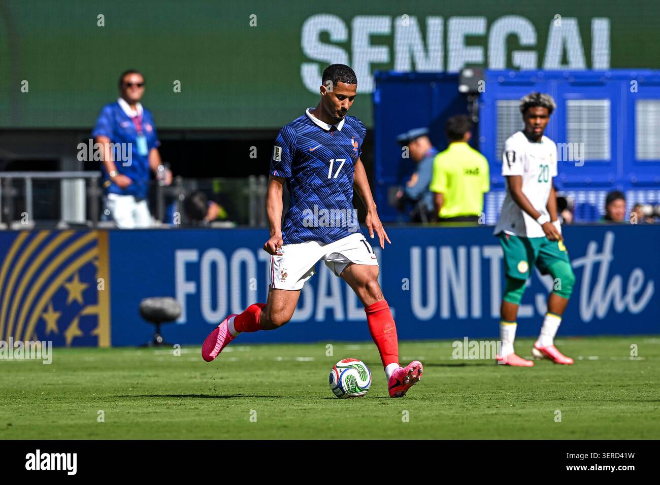 France's William SALIBA during the FIFA World Cup 2026, Group I match ...