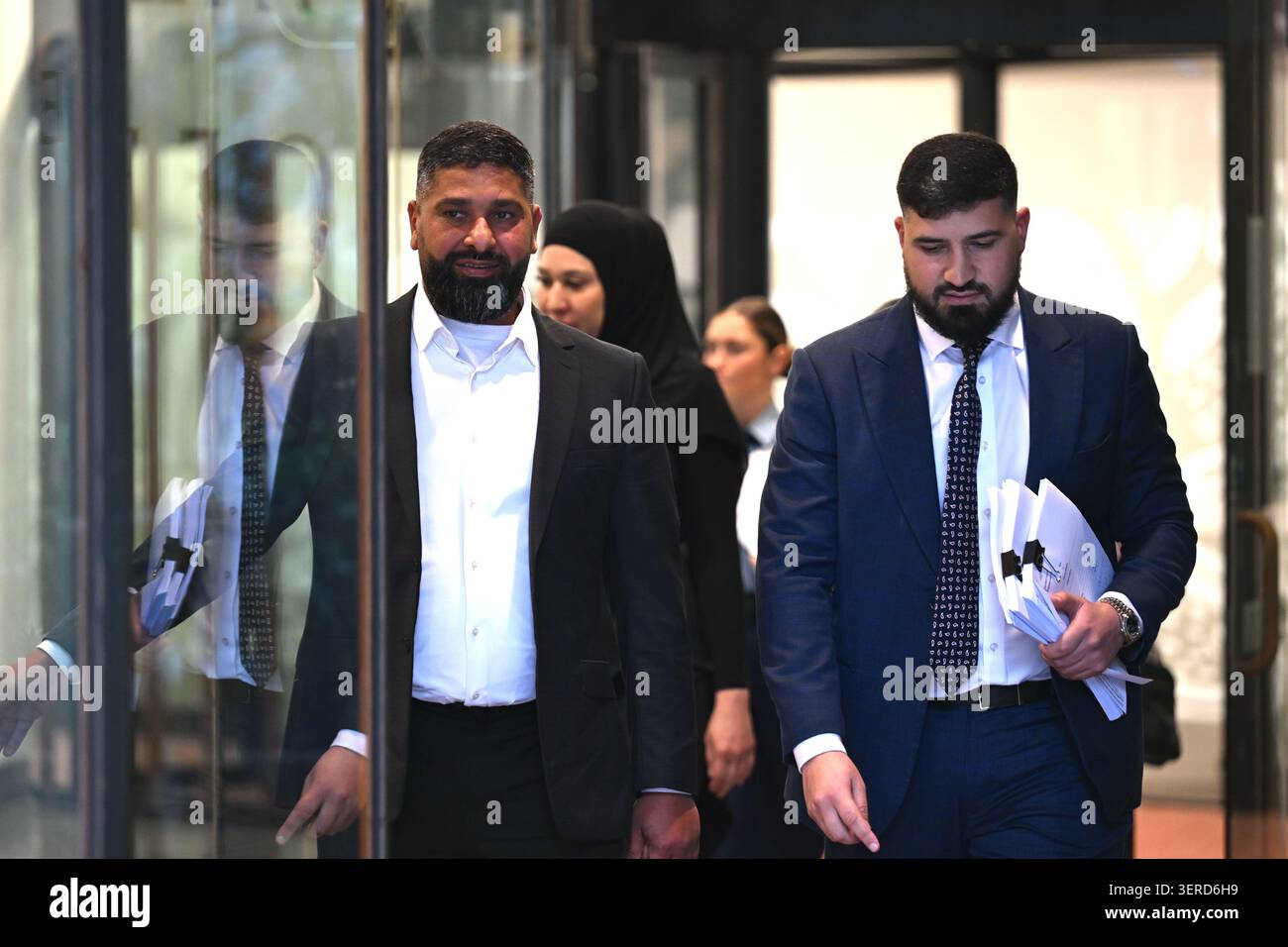 Sydney, Australia. 18th June, 2026. Fadi El Zebdeh (left) leaves the ...