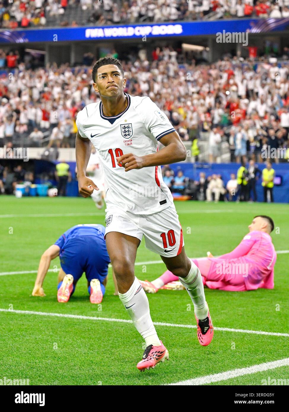 3:2 Goal, celebration, goal scorer Jude Bellingham (England) Arlington ...