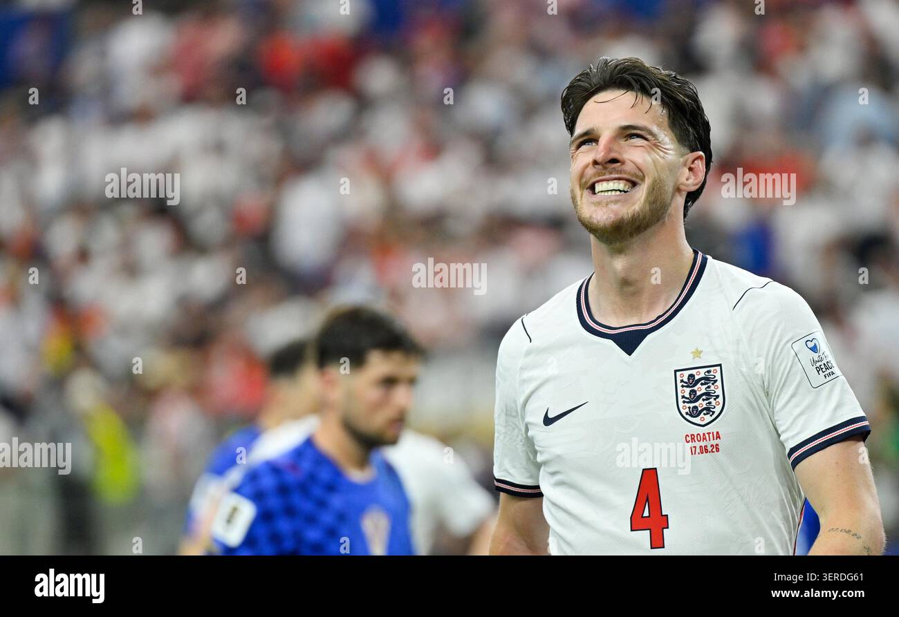 Declan Rice (England) Arlington, June 17, 2026, Soccer, FIFA World Cup ...