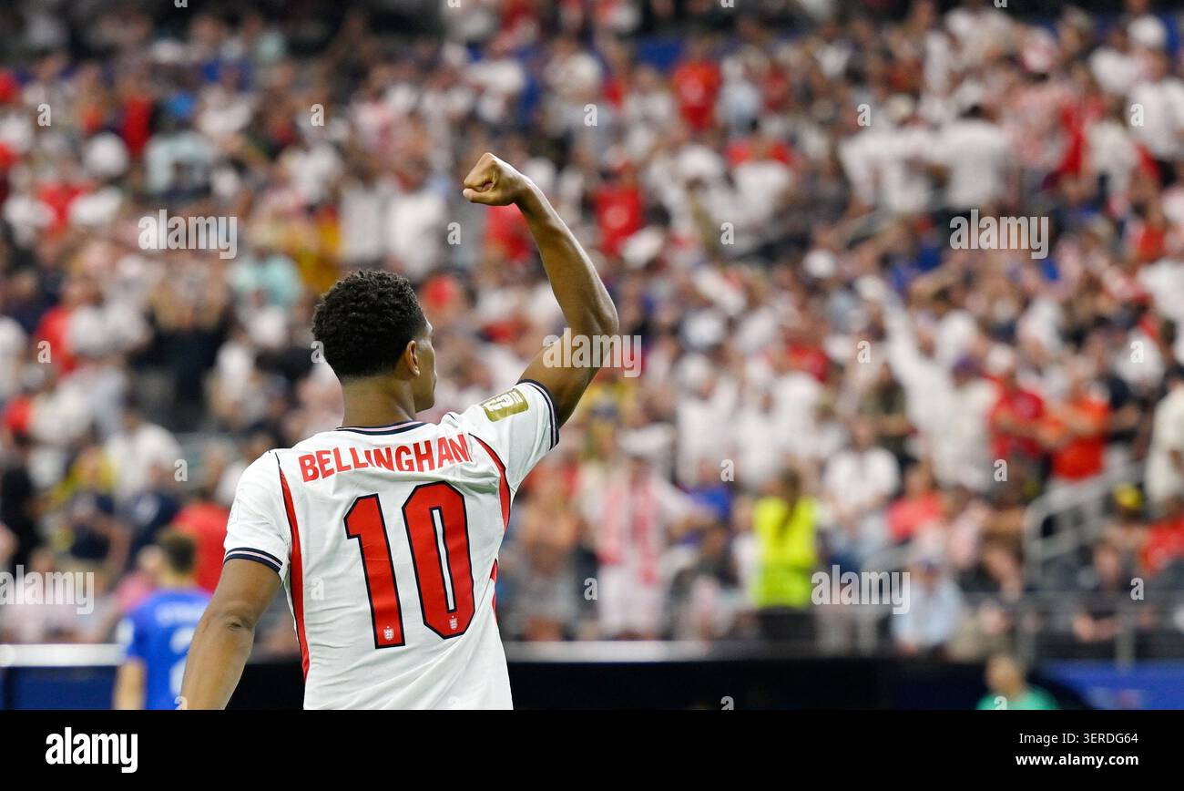 3:2 Goal, celebration, goal scorer Jude Bellingham (England) Arlington ...