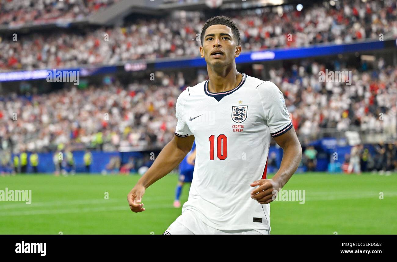 3:2 Goal, celebration, goal scorer Jude Bellingham (England) Arlington ...